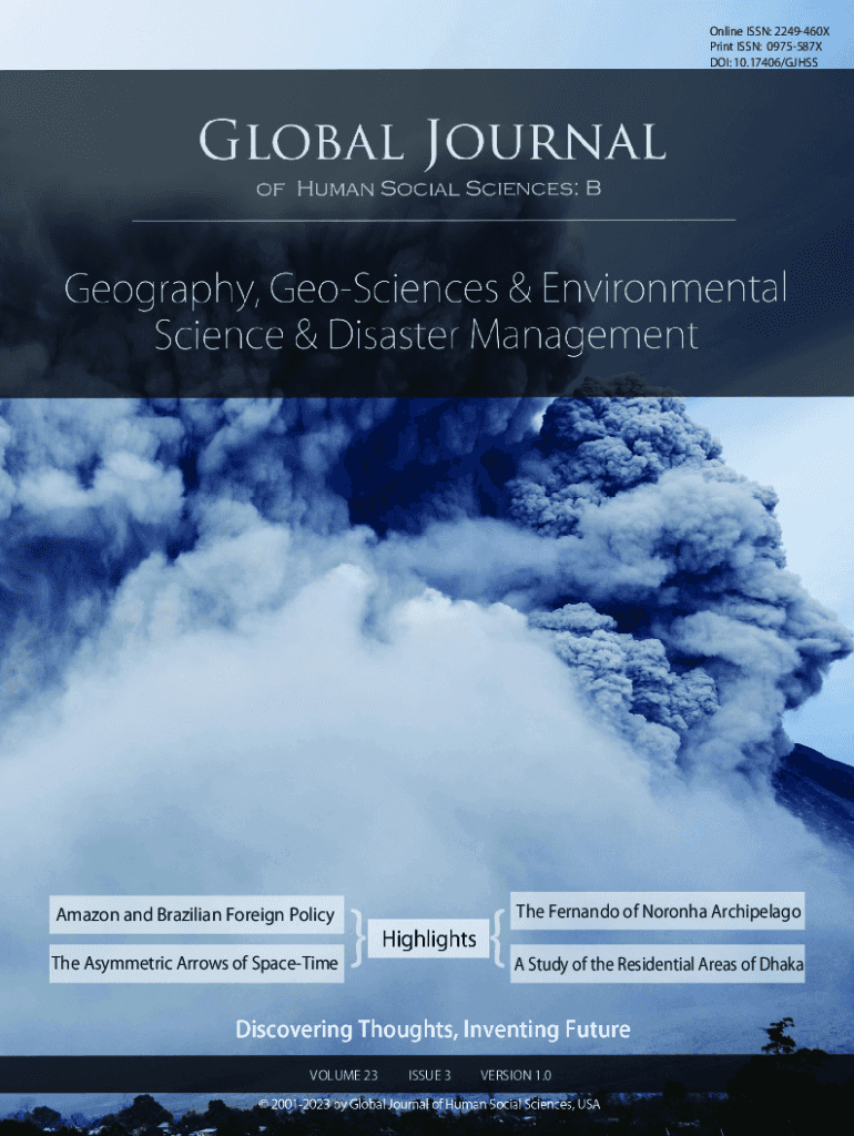 Fillable Online Student Publications in the Department of Geography and ... Fax Email Print ...