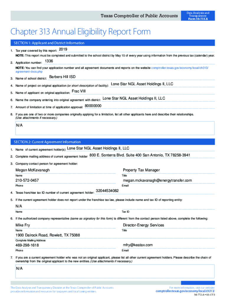 Fillable Online Fillable Online assets.comptroller.texas.gov ch313/1242 ...