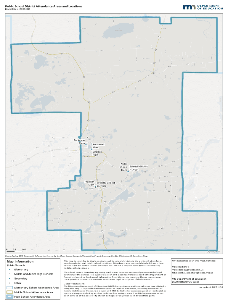 Fillable Online education mn Planning & GIS Services / School ...