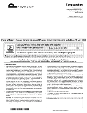 Fillable Online computershare investor services plc - Companies House ...