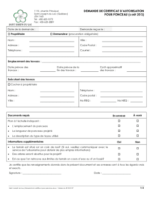 Remplissable En Ligne sjdl qc Services aux citoyens Demande de permis Fax Email Imprimer - pdfFiller