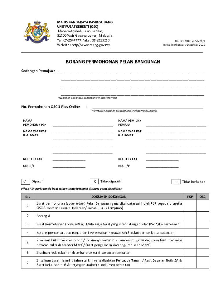 Fillable Online Borang I Fax Email Print - pdfFiller