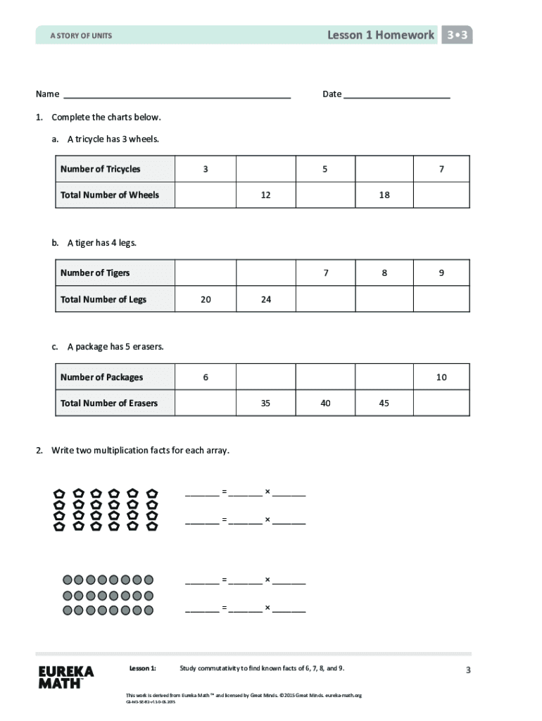 Fillable Online Lesson 1 Problem Set 3.3 Fax Email Print - pdfFiller