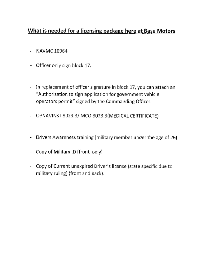 Navmc 10964 - Fill Online, Printable, Fillable, Blank | pdfFiller