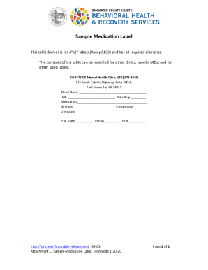 Fillable Online Template for Avery 8163 Shipping Labels 2" x 4" Fax ...