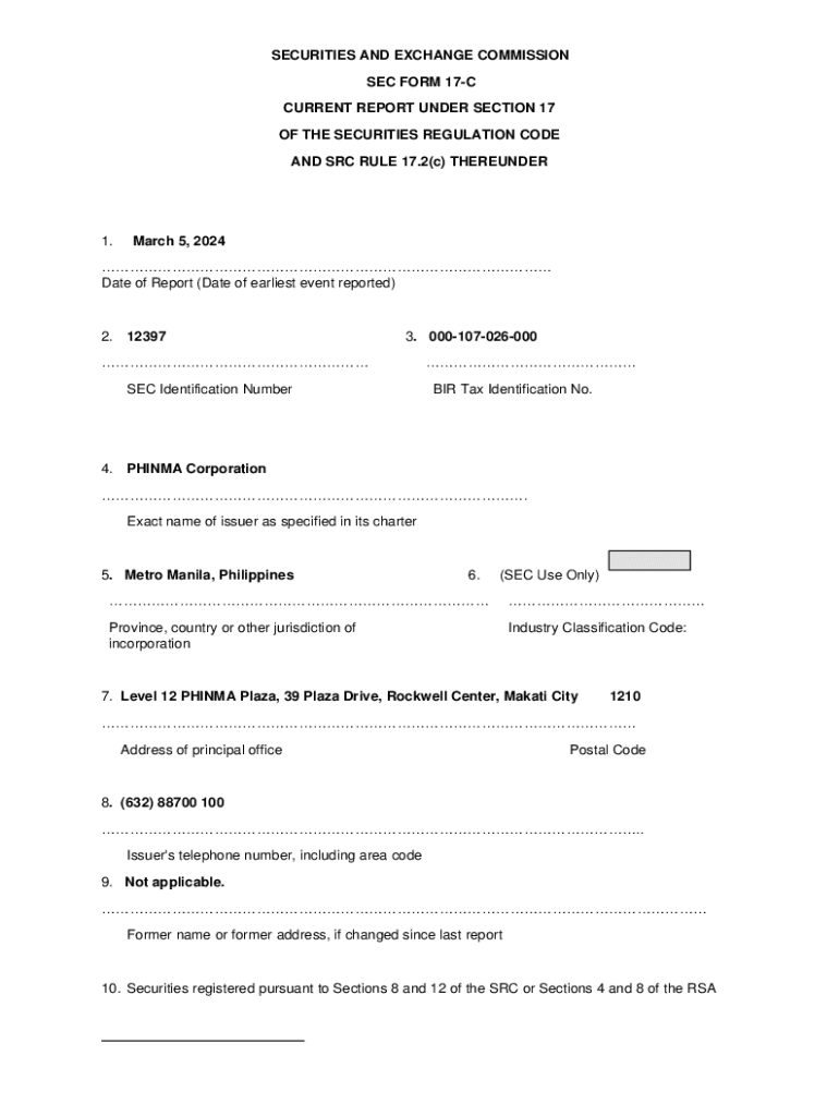 Fillable Online OIC, Corporate Governance & Finance Department Fax ...