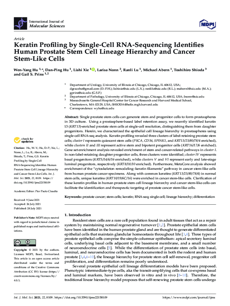 Fillable Online Keratin Profiling by Single-Cell RNA-Sequencing ...