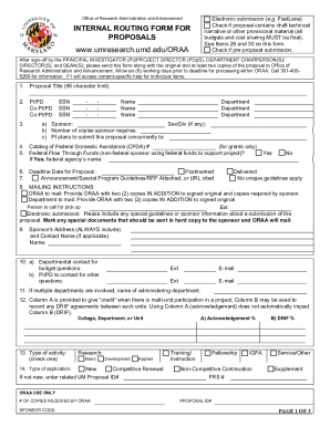 Fillable Online hesperia gsfc nasa Updated Internal Routing Form for ...