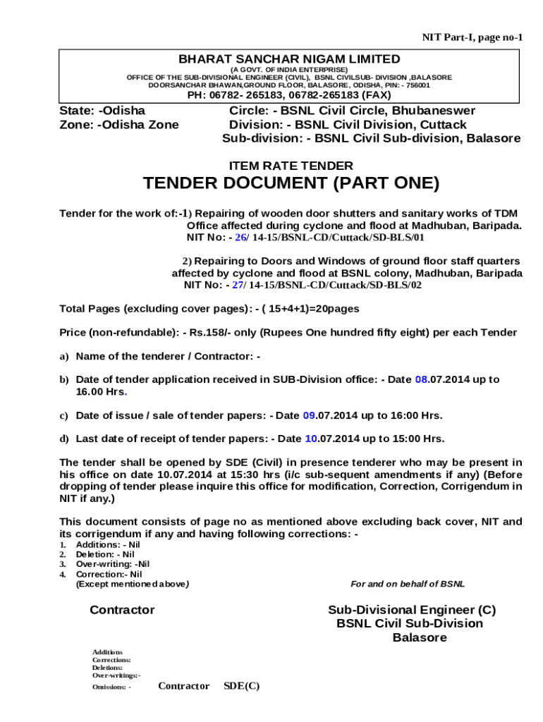 Telephone DirectoryBalasore - Government Of Odisha Doc Template | pdfFiller