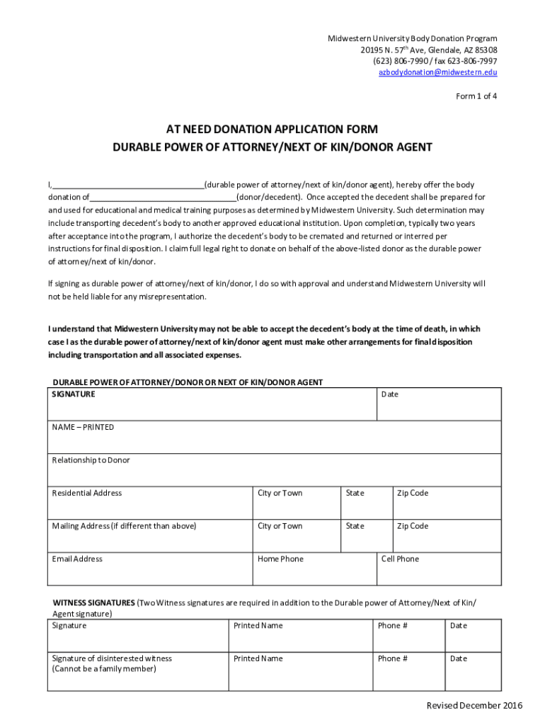 Fillable Online Dear Applicant, Anatomy, the study of the structure and ...