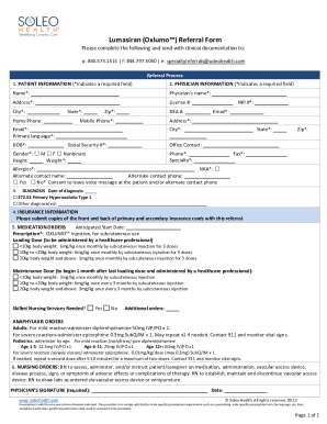 Fillable Online How to Complete the OXLUMO (lumasiran) Start Form Fax ...