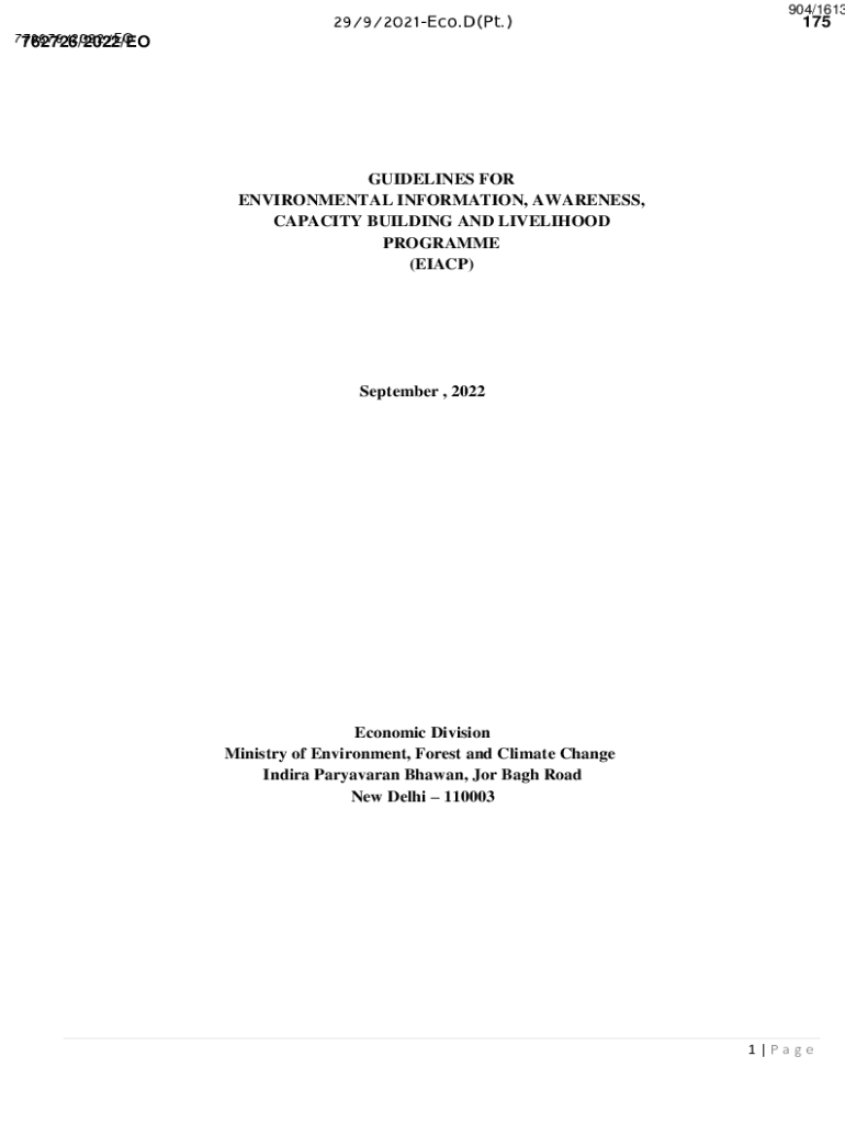 Fillable Online Guidelines of Green Skill Development Programme (GSDP ...