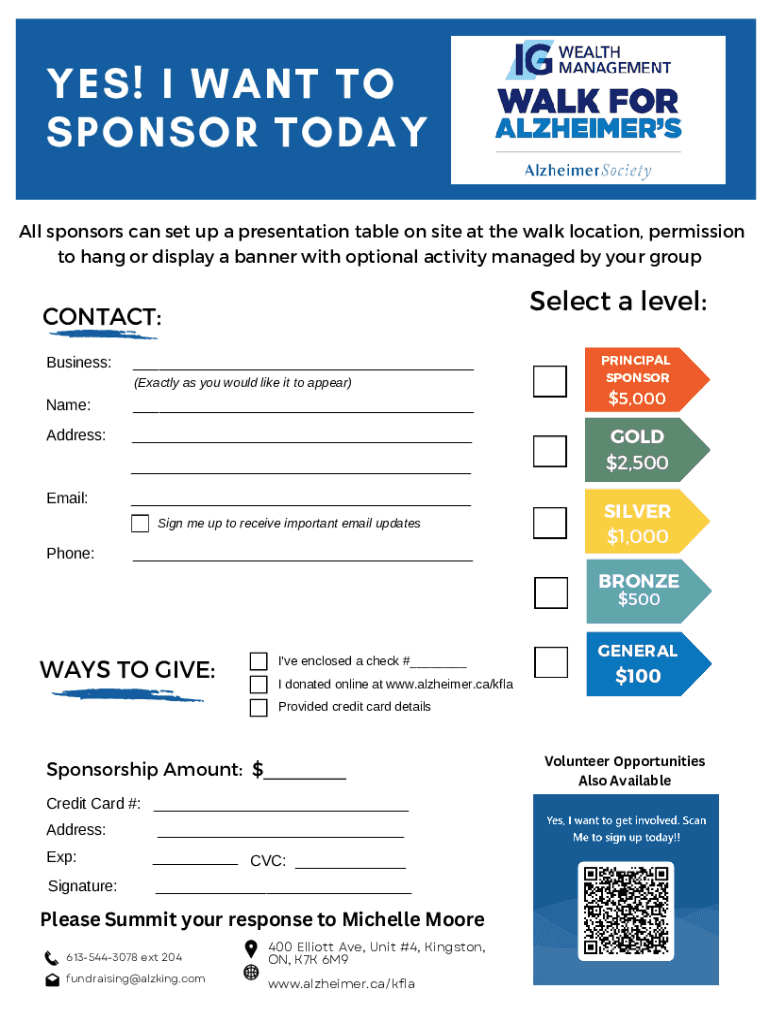Fillable Online How to Display Sponsors at an Event: 7 Ways to Up ... Fax Email Print - pdfFiller