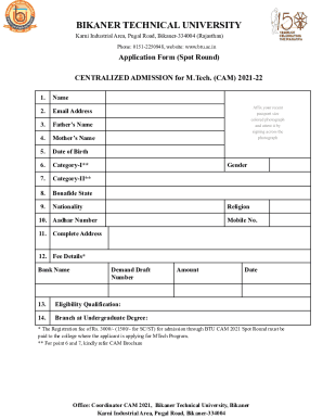 Fillable Online Application Form Spot Round Fax Email Print - pdfFiller