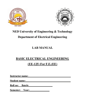 Fillable Online BASIC ELECTRICAL ENGINEERING Fax Email Print - pdfFiller