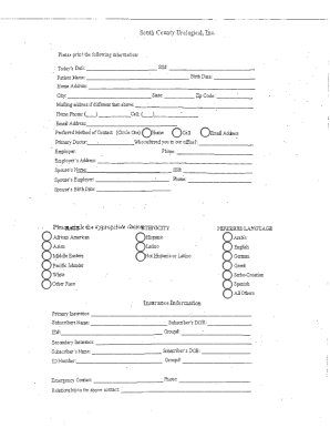 Fillable Online New-Patient-Packet-2.pdf Fax Email Print - pdfFiller