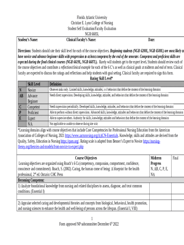 course schedule - UF College of Nursing - University of Florida Doc Template | pdfFiller