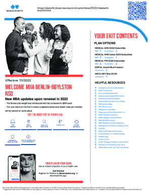 Fillable Online Blue Care Elect $250 Deductible with HCCS Fax Email Print - pdfFiller
