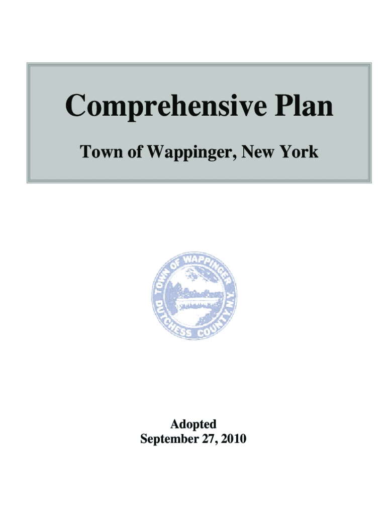 Fillable Online Centers and Greenspaces : Map : Town of Wappinger and ...