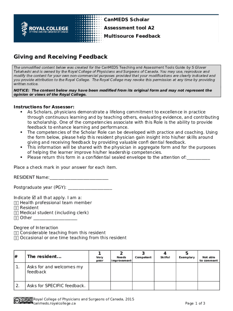 Teaching the Scholar Role PowerPoint Slides Can Meds ... Doc Template ...