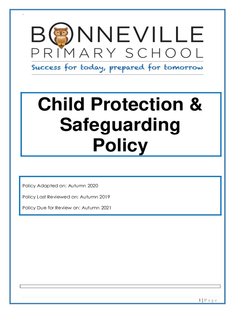 Fillable Online 1.1 Added link to Safeguarding Information Sheets and ...