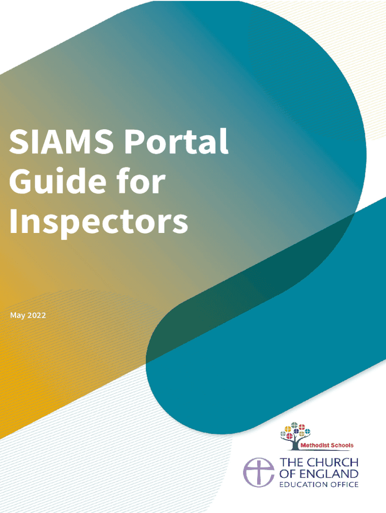 Fillable Online Guidance for Leaders: Prepare for the SIAMS Inspection ...