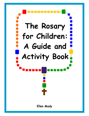 Fillable Online How to Pray the Rosary for Kids - TheCatholicKid.com ...