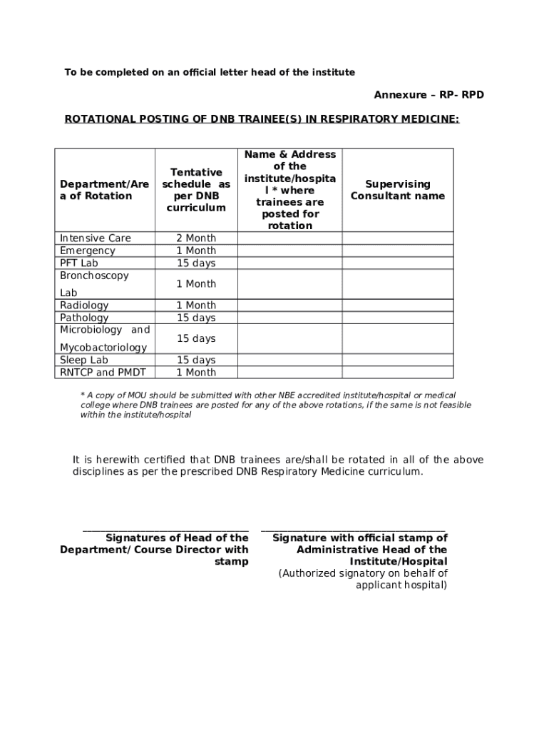 Department of Accreditation - NBE Doc Template | pdfFiller
