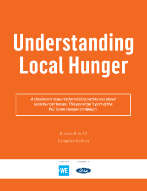 Fillable Online cdn we World Hunger Day: Nearly One in Five Canadian ...