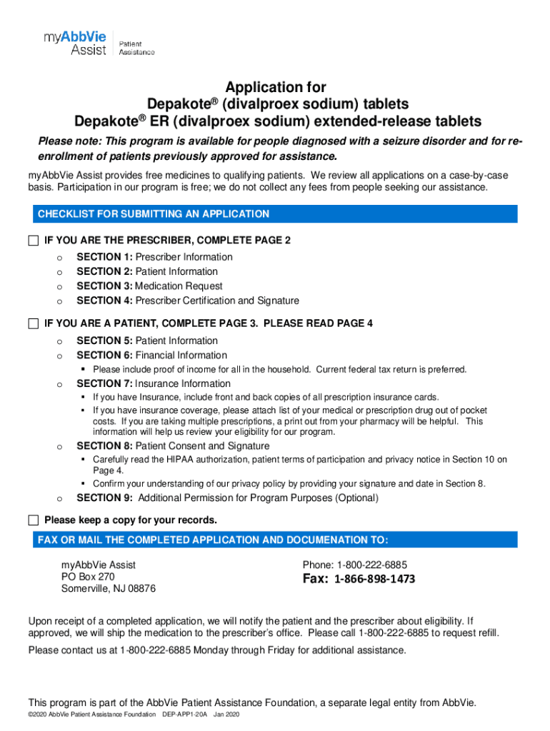 Fillable Online Allergan Patient Assistance Program for Eye and Skin ...
