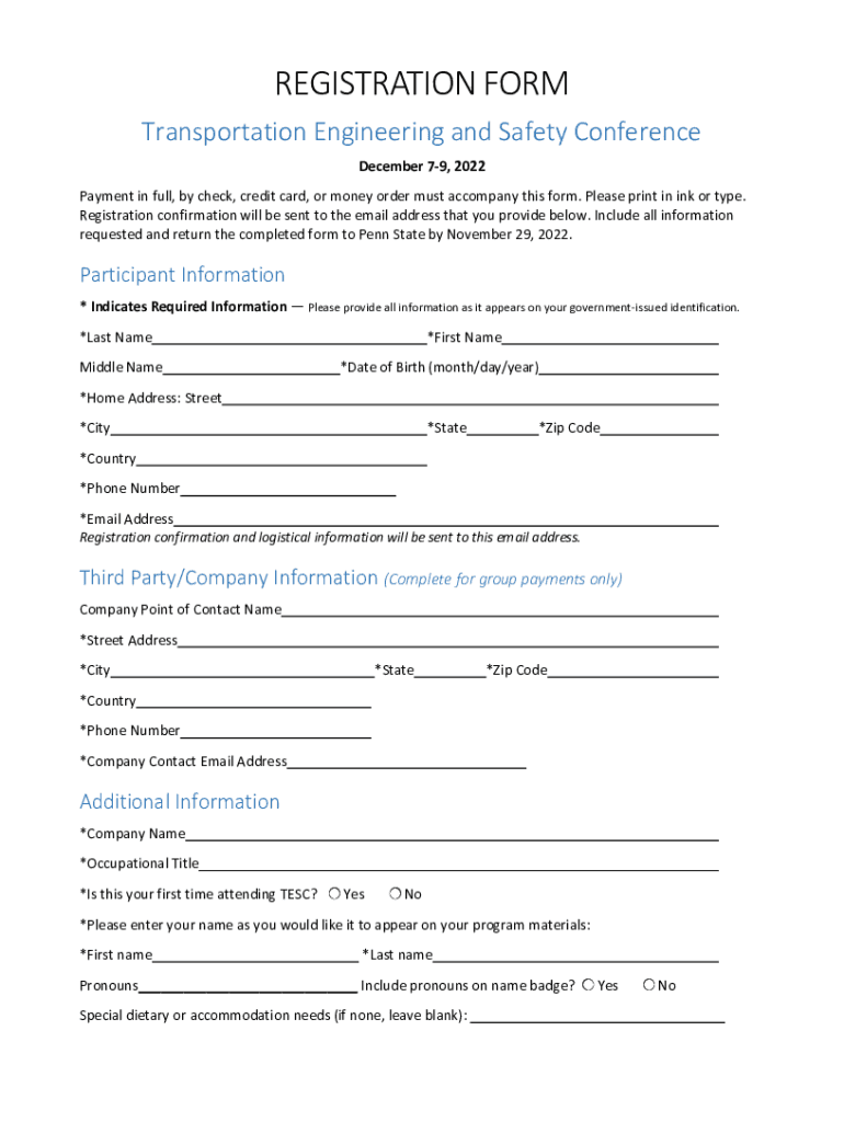 Fillable Online Payment in full, by check, credit card, or money order must accompany this form ...