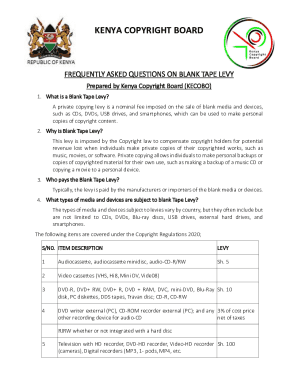 Fillable Online Blank tape tax: case of if you can't beat them, make ...