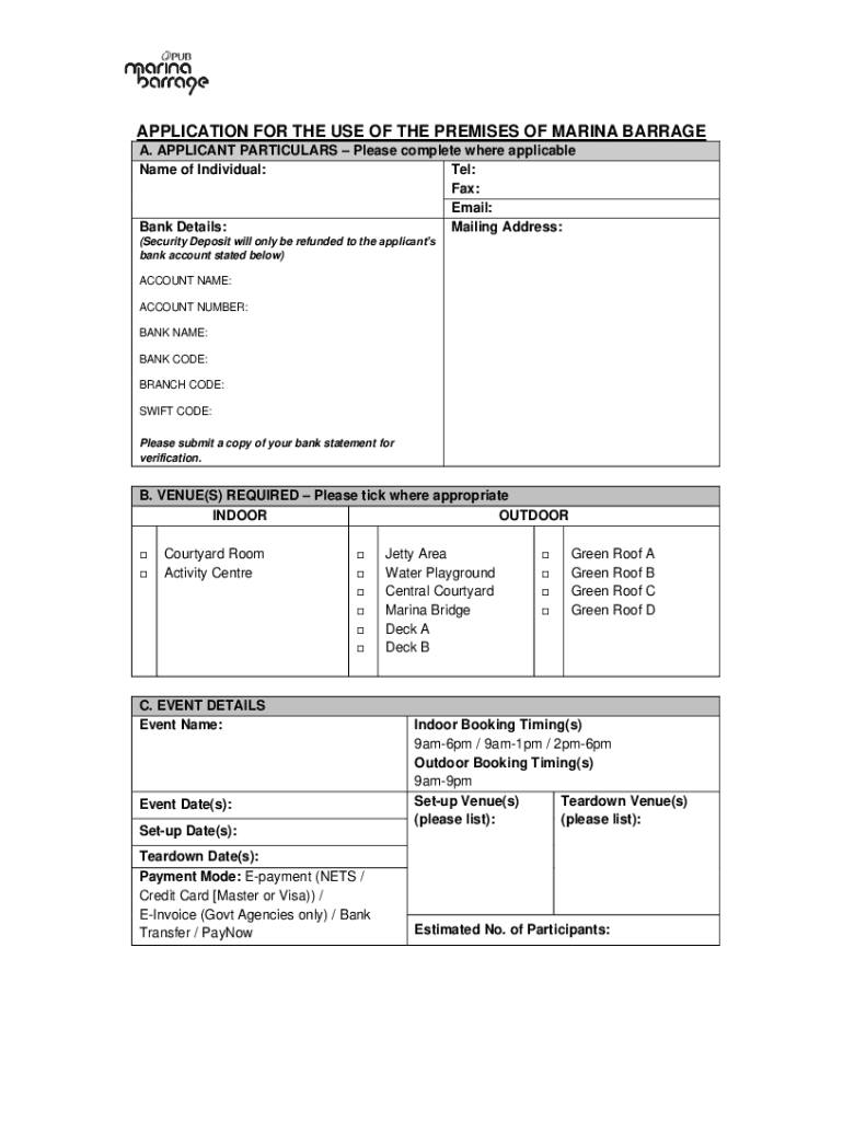 Fillable Online Application and Renewal of Non-motorised Vessel Permit ...