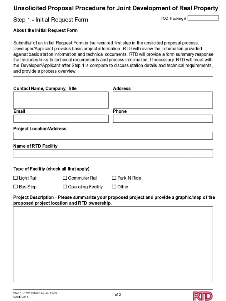 Fillable Online TOD Initial Request Form 2 Fax Email Print - pdfFiller