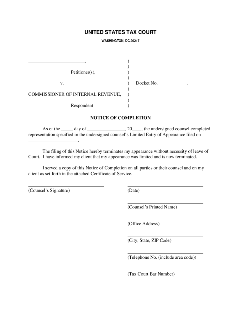 Fillable Online As of the day of , 20, the undersigned counsel ...