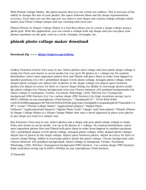 Fillable Online Phinsh Collage Maker - A Shape Collage for Every ...