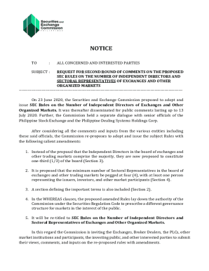 Fillable Online ALL CONCERNED AND INTERESTED PARTIES Fax Email Print ...