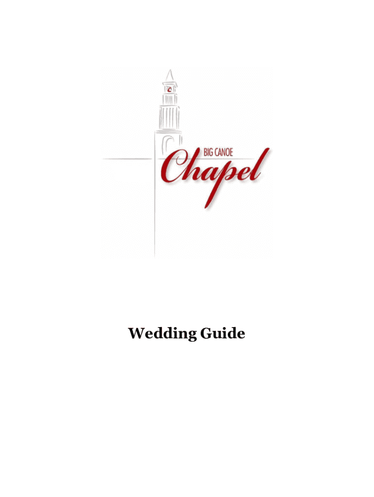 Fillable Online Big Canoe Chapel - Request Forms Fax Email Print ...