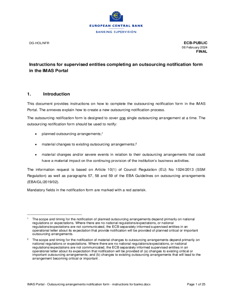 Fillable Online Instructions for supervised entities completing an ...
