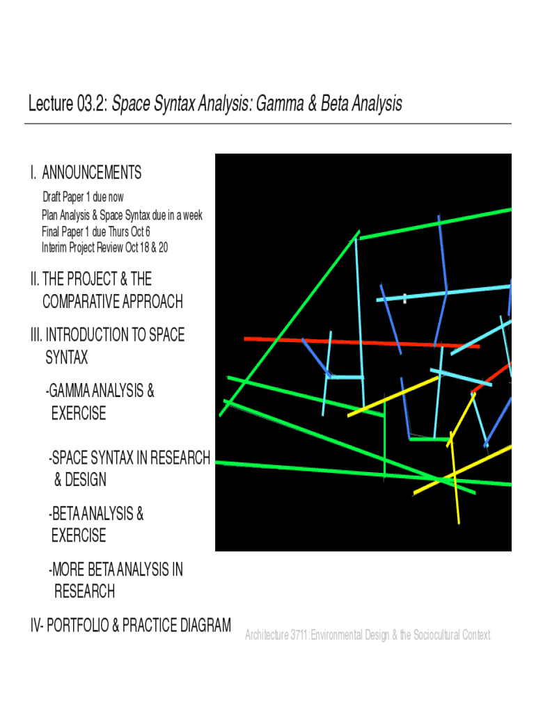 Fillable Online The use of space syntax in urban transport analysis ...