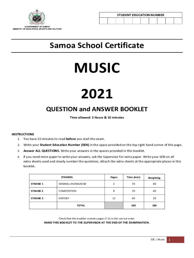Fillable Online Write your SEN on all Fax Email Print - pdfFiller