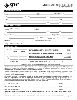 Fillable Online San Joaquin Valley College-Ontario Overview Fax Email ...