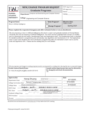 Fillable Online FORM-GRAIminor.pdf Fax Email Print - pdfFiller