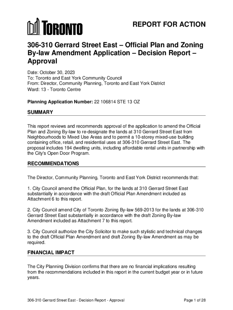 Fillable Online Official Plan and Zoning By-law Amendment (the... Fax ...