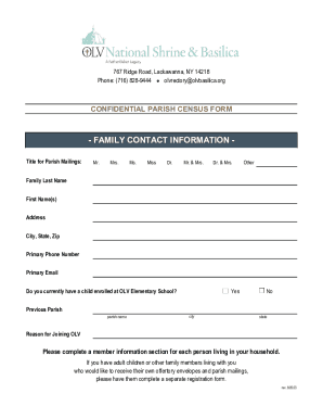 Fillable Online Phone: (716) 828-9444 olvrectoryolvbasilica Fax Email ...
