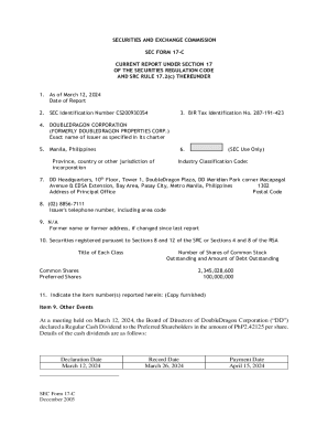 Fillable Online SEC Identification Number CS200930354 Fax Email Print ...