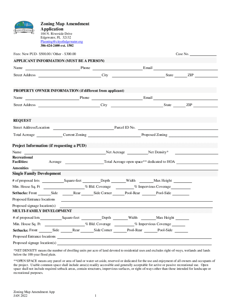 Fillable Online City of Edgewater Community Redevelopment Plan Fax Email Print - pdfFiller