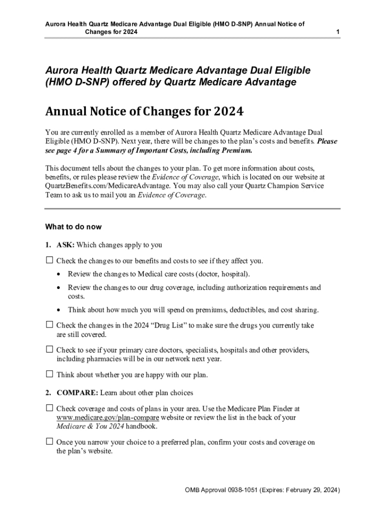 Fillable Online GH00894AHC ANOC DSNP 2024. 2023 Health Maintenance ...