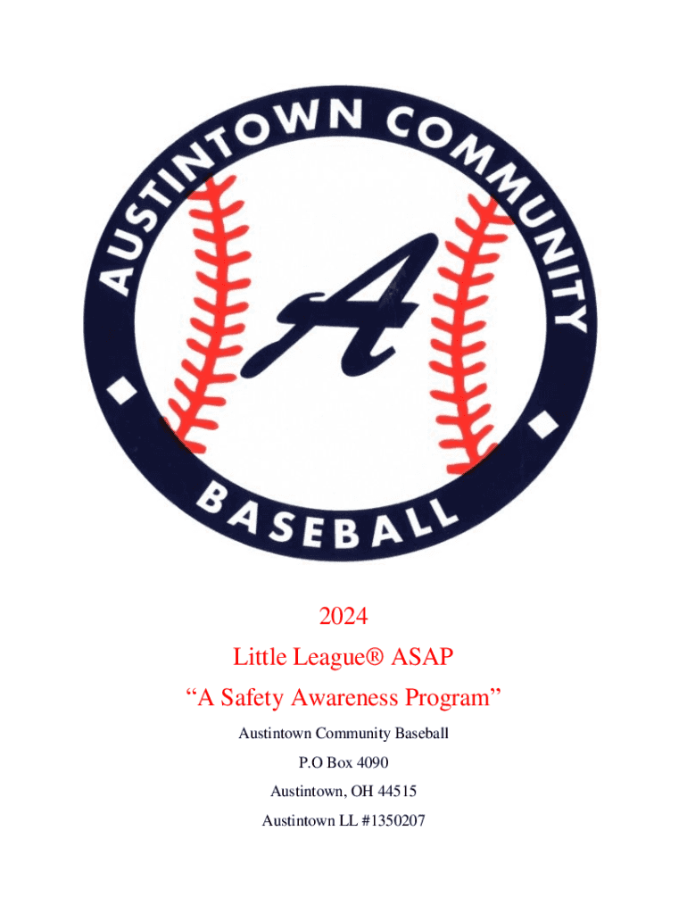 Fillable Online Austintown Community Baseball League Fax Email Print ...