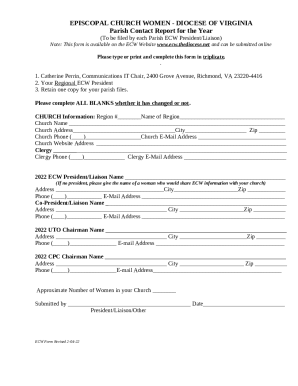 The Most Rev. Michael Bruce Curry - ecw thediocese Doc Template | pdfFiller